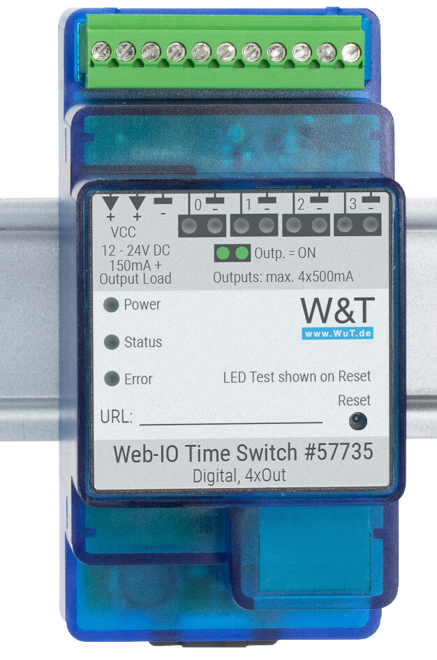 Ethernet IO remote I/O 24V with time switch | FOXON