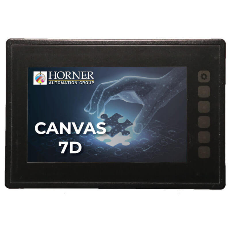 HORNER CANVAS 7D PLC HMI I/O controller, 7″ screen | FOXON - Type: No ...
