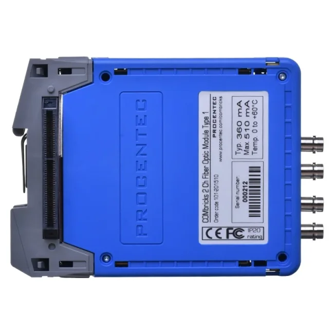 PROFIBUS COMbricks 2 Channel Fiber Optic Module Type 1 | FOXON