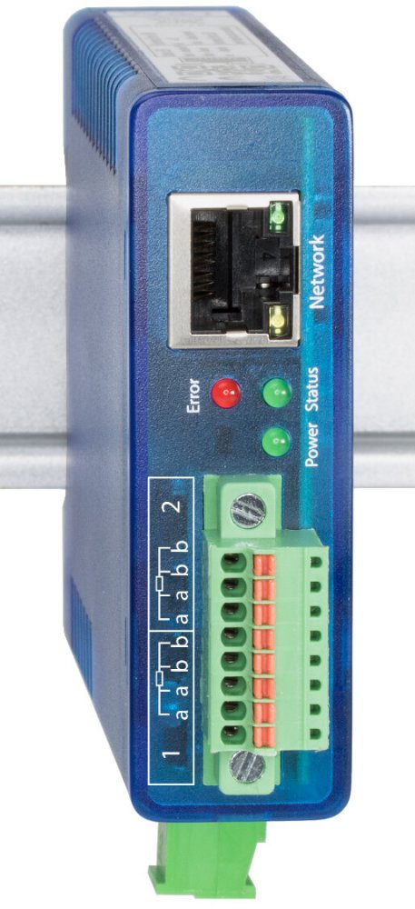 Ethernet Thermometer 2x Pt100/Pt1000 sensors via terminal block | FOXON