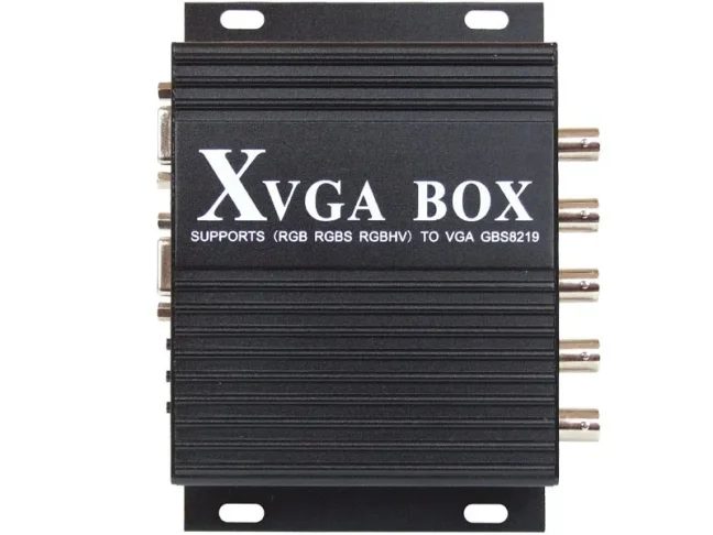Video converter RGB, RGB Sync on green, CGA, EGA, MDA, TTL - VGA | FOXON