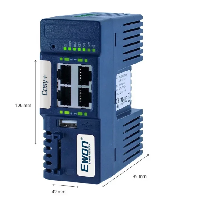 Skladem Ewon Cosy+ 4G EU router EC7133L pro vzdálenou správu PLC | FOXON