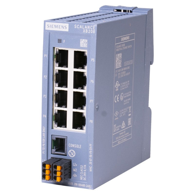 SCALANCE XB208 switch SIEMENS 6GK5208-0BA00-2AB2 | FOXON