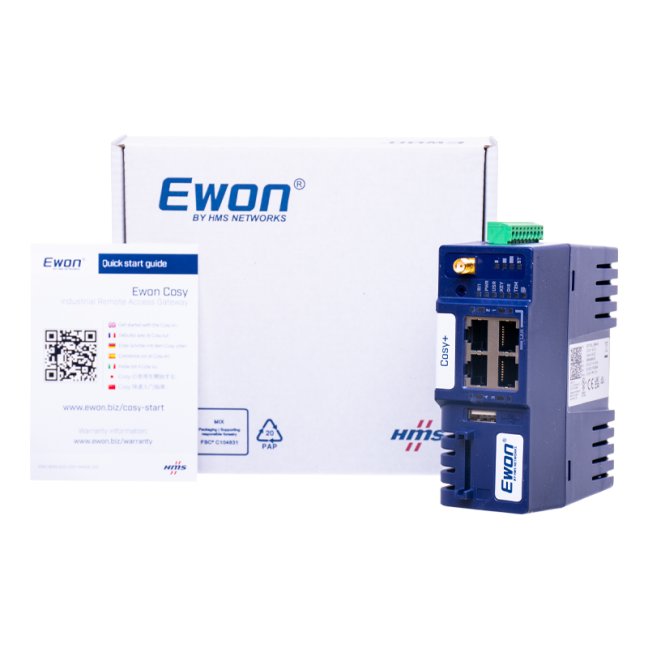 In stock Ewon Cosy+ 4G EU router EC7133L for remote PLC access | FOXON