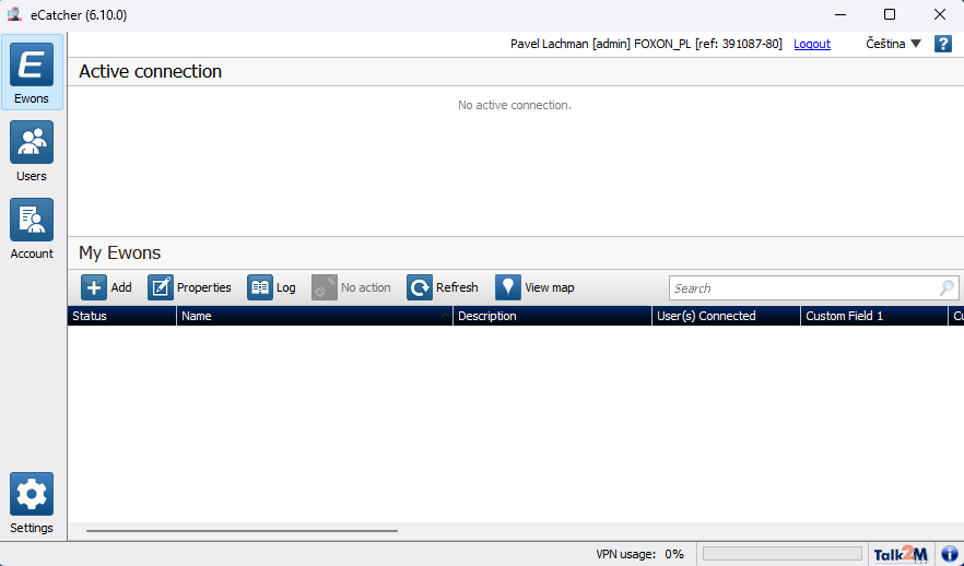 Jak nakonfigurovat a poprvé se vzdáleně připojit na router Ewon Cosy ...