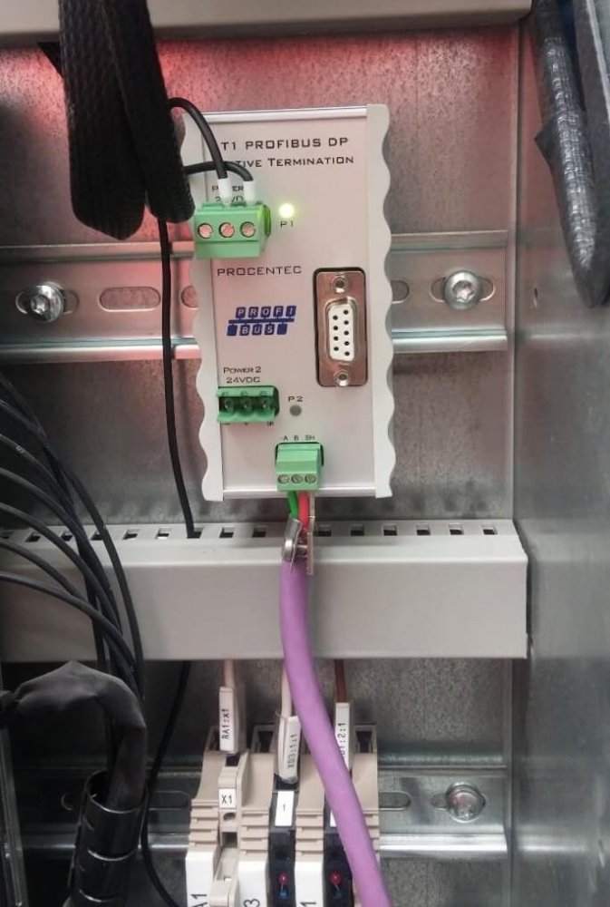 Active PROFIBUS DP Termination T1 | FOXON