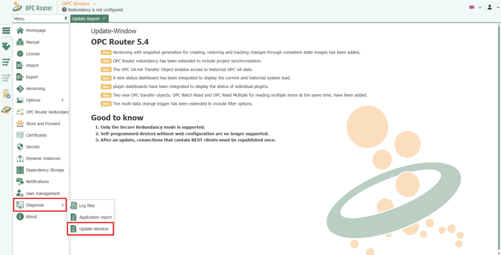 OPC Router 5.4: Now with Project Versioning and Plugin Dashboard